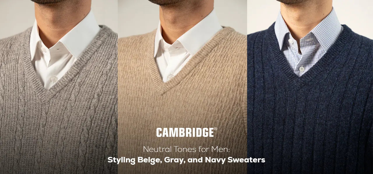 How Men in Pakistan Can Style Neutral Sweaters This Winter