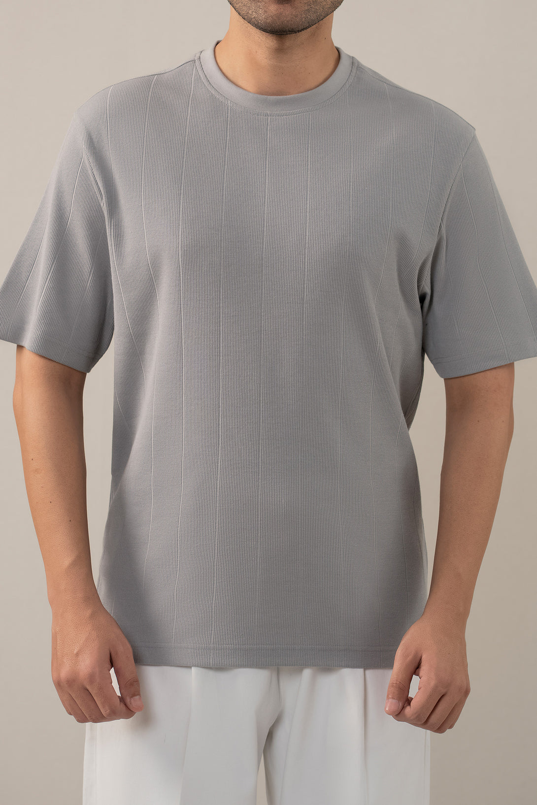 DROP NEEDLE GREY T-SHIRT