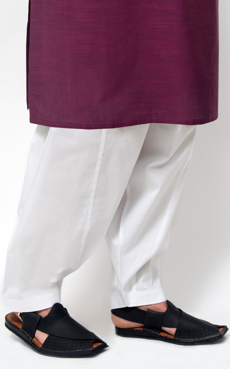 Men's Shalwar - White