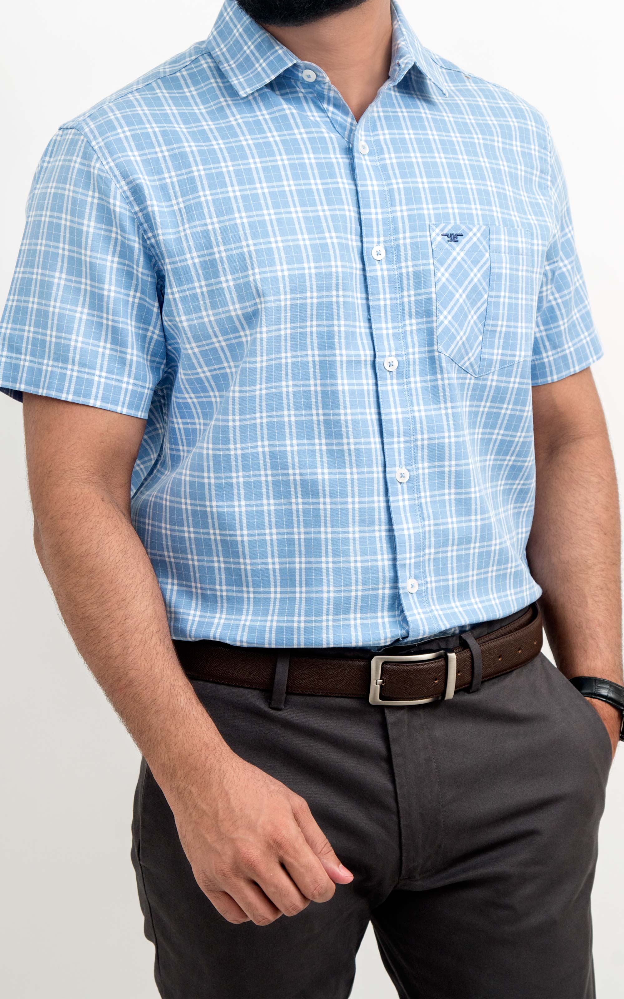 HALF SLEEVES LICENSE SHIRT