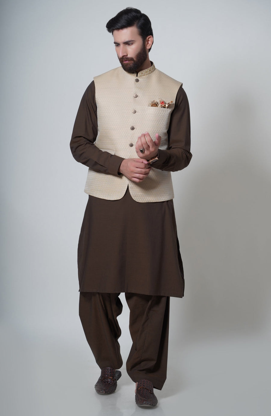 Shop Waistcoats for Men Online | Men's Pakistani Waistcoat Designs ...